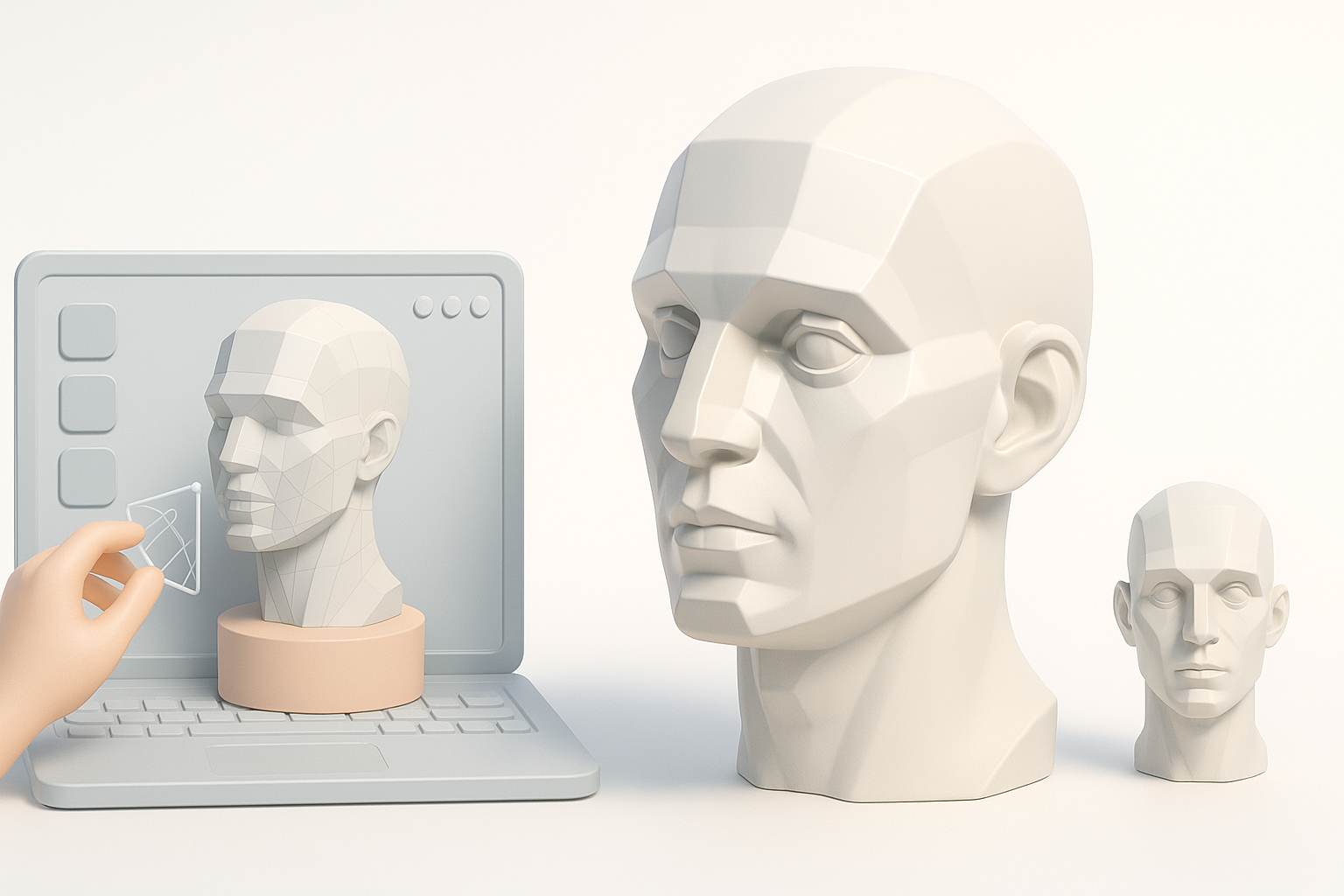 创建与使用 Asaro Head 3D 模型：专家级工作流程