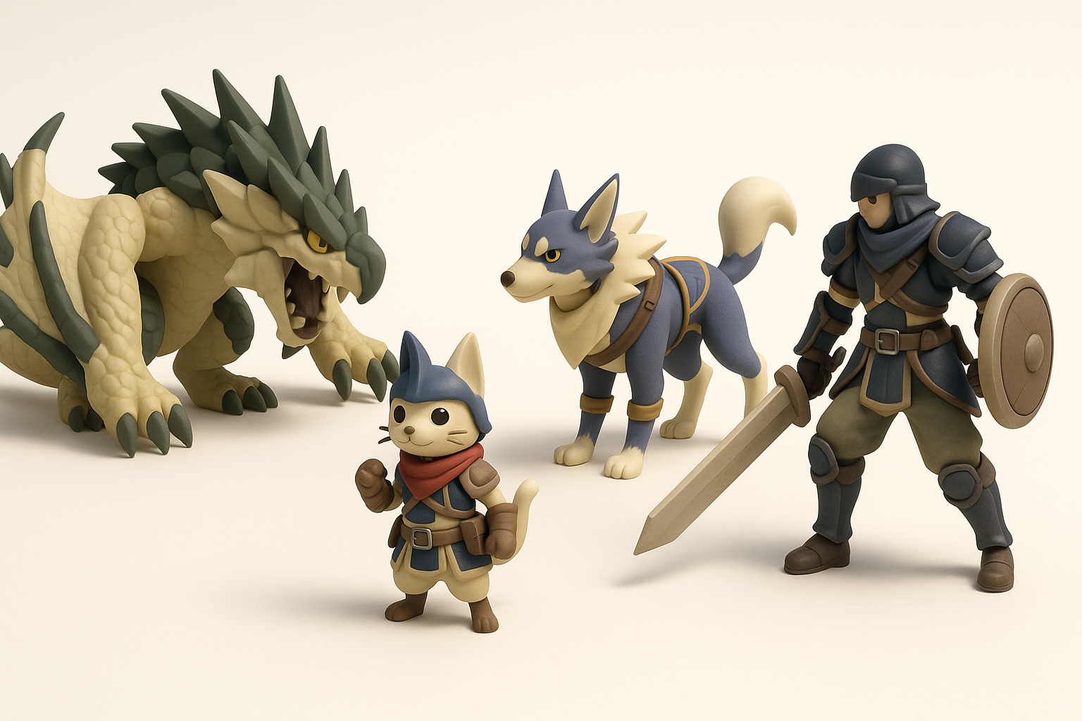 Monster Hunter Rise 3D Model Creation: Expert Workflow